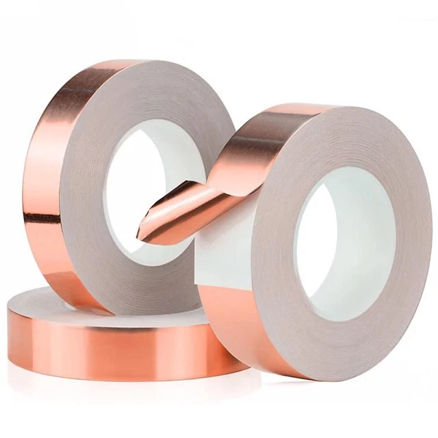 RESIST ANTI-STATIC ADHESIVE Single Side Copper Foil Tape Repair Tape ...