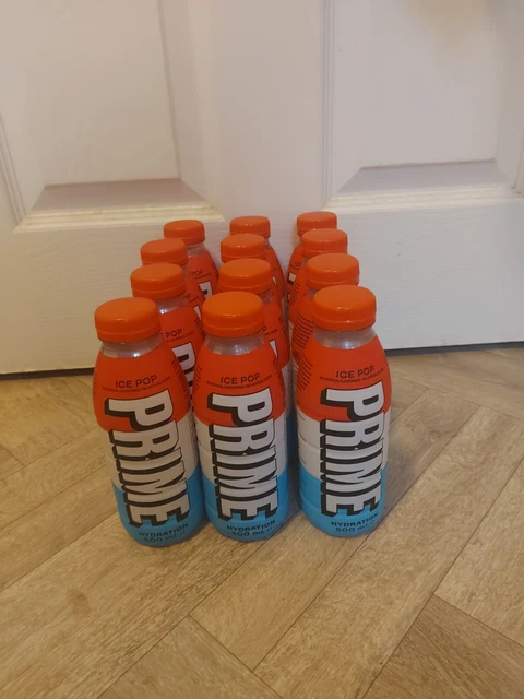 Prime Hydration Energy Drink 500ml Logan Paul And Ksi Ice Pop Flavour £7