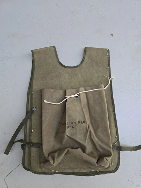 CHASUBLE AMMUNITION BAG M2 Us Army Militaria Guerre Militaire Ww2 Wwii ...