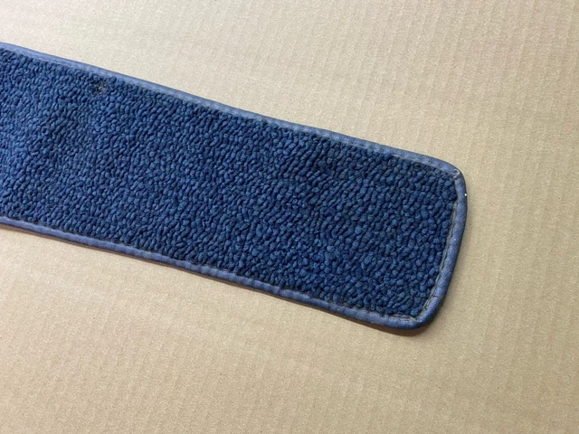 MERCEDES W114 W115 Teppich Einleger Mittelkonsole Lenkradautomatik Blau ...