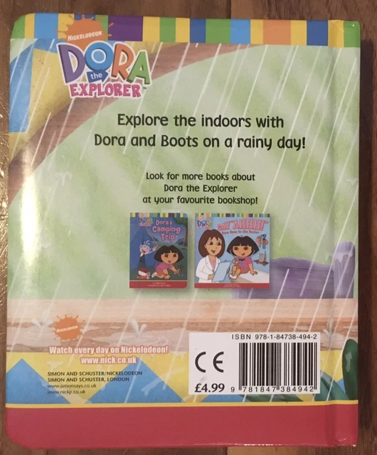 DORA THE EXPLORER Dora & The Rainy Day Book Hardback Childrens ...