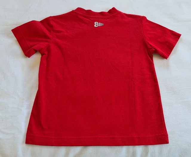 TRIPLE EIGHT 888 Race Engineering Boys Red Printed Short Sleeve T Shirt ...