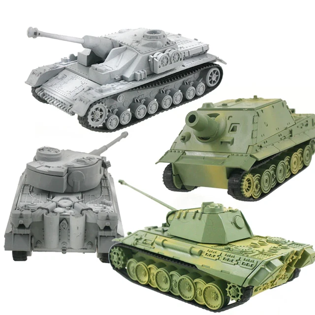 1/72 TANK MODEL Building Kit Military Assembly Educational Toys Assault ...