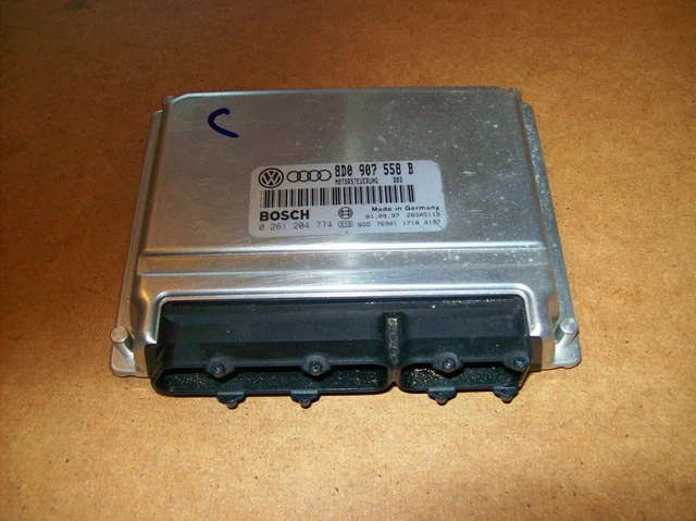 STEUERGERÄT VW PASSAT/AUDI A4 1.8 ADR 8D0907558B 0261204774 ECU 01.09. ...