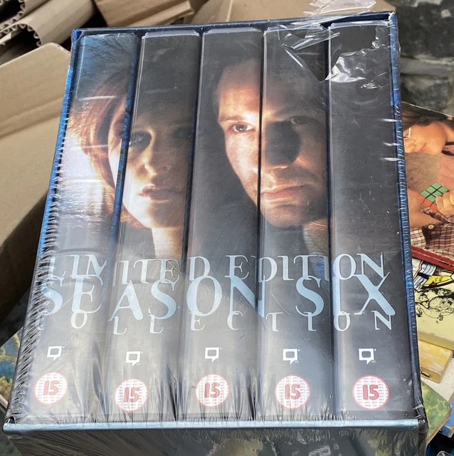 X FILES SEASON Six Limited Numbered Edition Box Set VHS Original Vintage Sealed £10.00 - PicClick UK