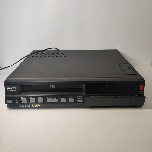 FERGUSON VIDEOSTAR 3V48 VHS VCR Video CassetteRecorder Tested working ...