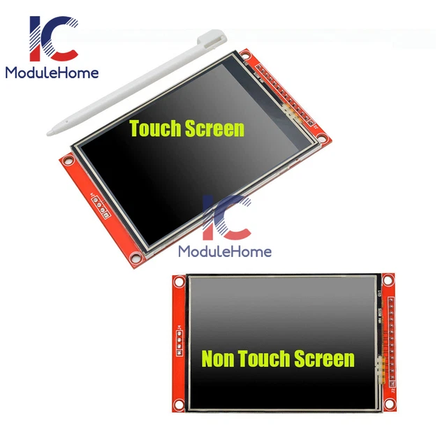 3.2 INCH 320X240 SPI Serial TFT LCD Module Display Screen ILI9341 Touch Panel EUR 10,49 ...