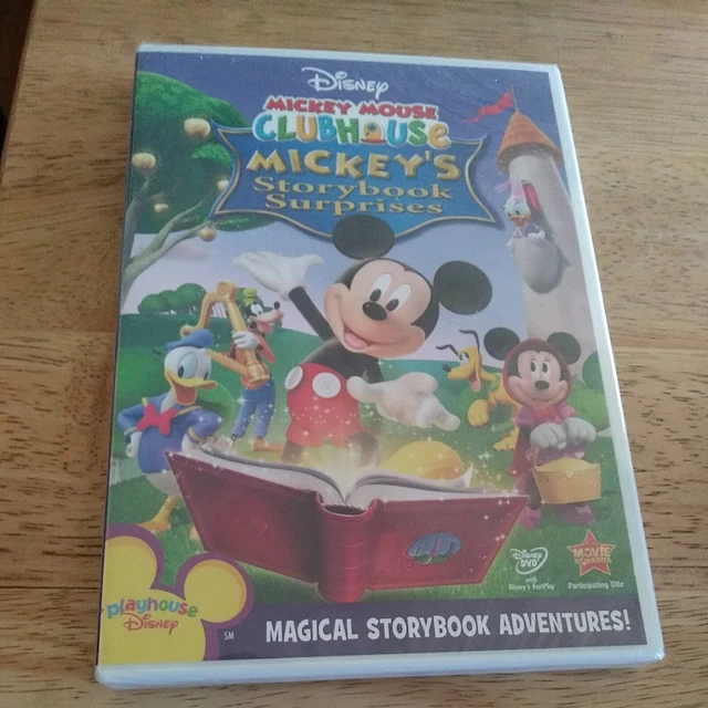 DISNEY MICKEY MOUSE Clubhouse DVD Mickey's Storybook surprises contes ...