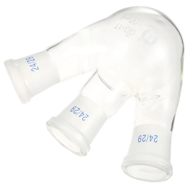3 NECK DISTILLATION Apparatus Laboratory Beaker Boiling Flask-3-neck ...