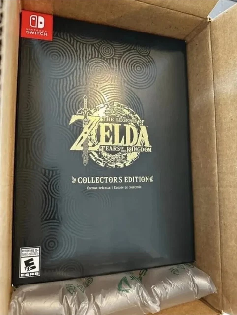 Legend Zelda Tears Of The Kingdom Collectors Deluxe Edition Switch Us