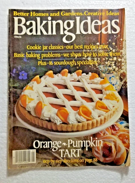 VINTAGE BAKING IDEAS Magazine 1980/1981 Edition Better Homes & Gardens ...
