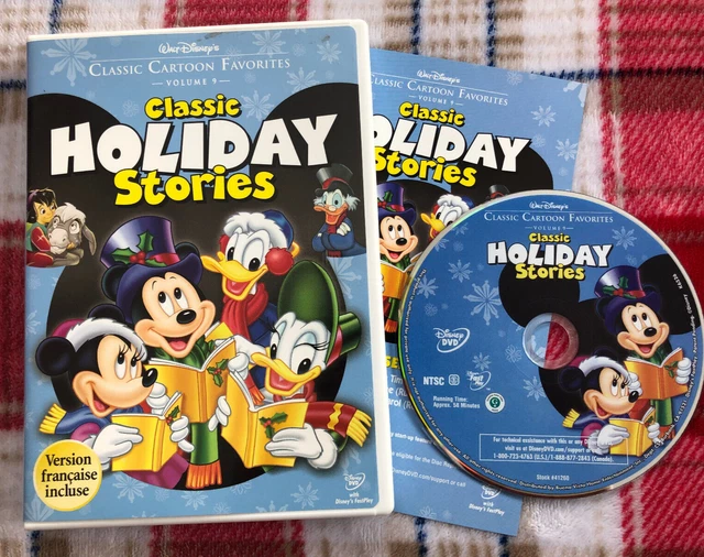 WALT DISNEY'S CLASSIC HOLIDAY STORIES Classic Cartoon Favorites DVD ...