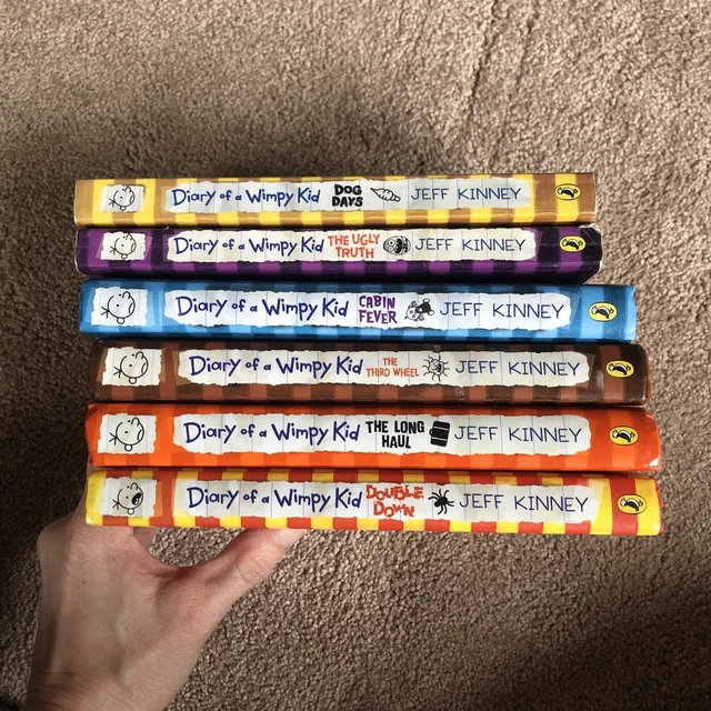 DIARY OF A Wimpy Kid Book Bundle by Jeff Kinney (PB & HB) Charity Sale ...