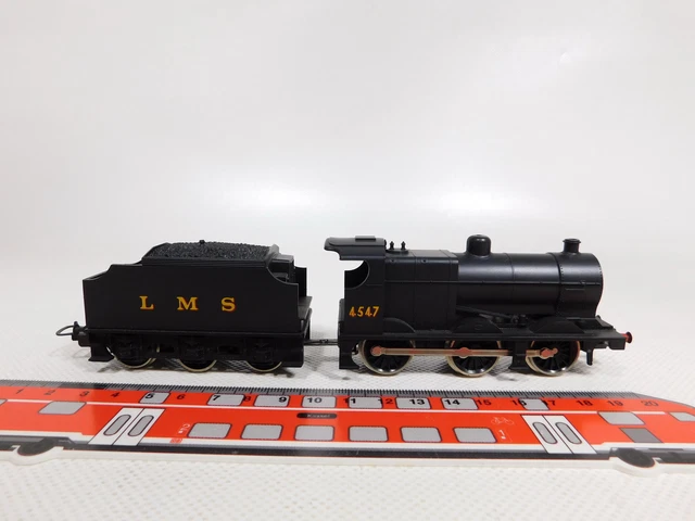 DL651-0,5 # LIMA H0 Dc Locomotiva a Vapore Con Extender 4547 Lms Molto ...
