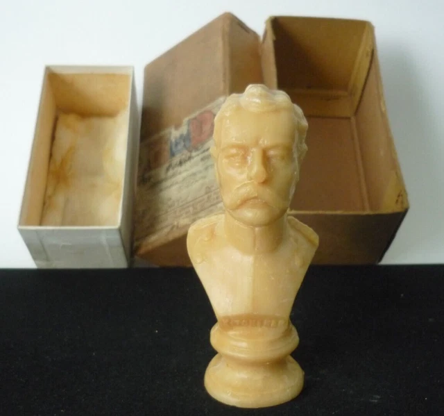 ANTIQUE BUST OF Lord Kitchener Soap In Original Box Boer War WW1 By ...