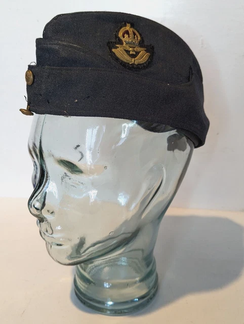 MUIR TORONTO WW2 RAF Garrison Side Cap RCAF Royal Canadian Air Force ...