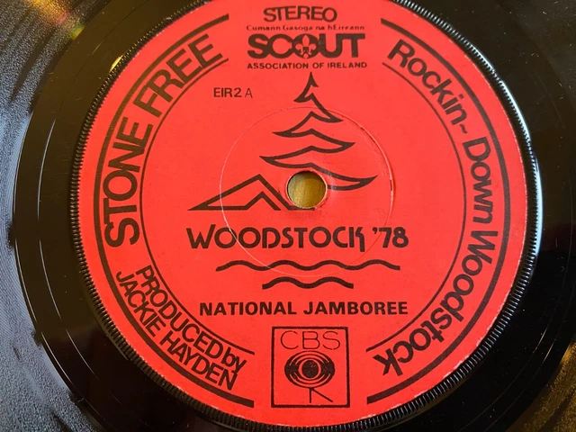 STONE FREE - Rockin Down Woodstock Way IRISH HARD ROCK NWOBHM 7" 1978 ...