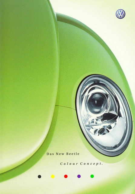 VW VOLKSWAGEN BEETLE Color Concept special model brochure 2001 B £3.96 ...