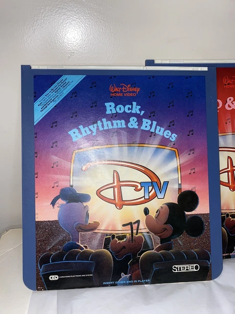 RCA VIDEO DISC movies Walt Disney ROCK RHYTHM & BLUES POP & Golden ...