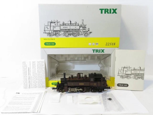 TRIX H0 22518 (DC) locomotiva a vapore ""Reinheim"" serie P2.II delle ...