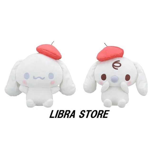 RARE SANRIO VINTAGE Rouge M Poupée Peluche 2023 Cinnamoroll & Lait De ...