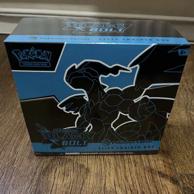 POKÉMON TCG BLACK Bolt Pokémon Center ETB - NEW - SEALED - IN HAND 🔥 £ ...