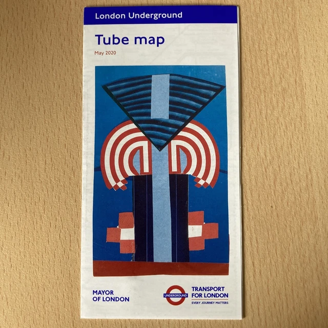 LONDON. UNDERGROUND TUBE Map. (. May. 2020. ). £2.40 - PicClick UK