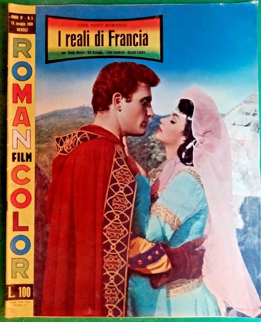 ANNÉE 1960 MAGAZINE Romancolor Avec Chelo Alonzo, Les Réaux De France ...