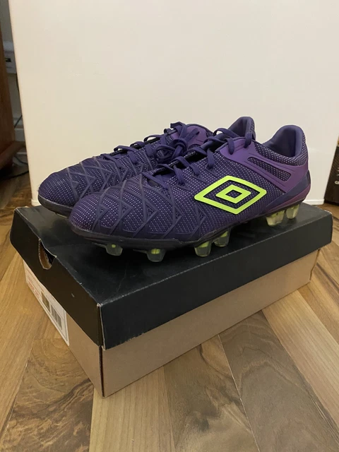 UMBRO UX-1 CONCEPT HG - Blackberry/Safety Yellow/Grape - Rare ArmourTex ...