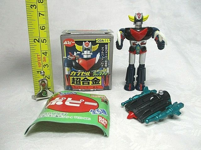 UFO ROBOT GOLDRAKE Goldorak Capsule Chogokin mini Figure BANDAI 2002 ...