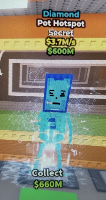 STEAL A BRAINROT Pot Hotspot Diamond 💎 💸3.7m/s💸 For Extremely Cheap £1. ...