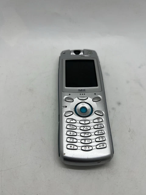 BOXED NEC E313 Silver Unlocked Mobile Phone vintag brick 3G collectors ...
