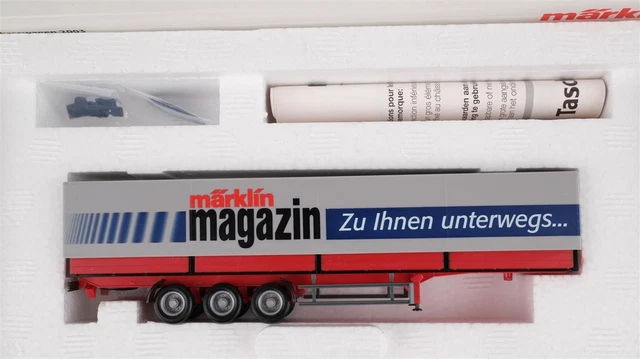 MÄRKLIN H0 47447 Taschenwagen mit Sattelauflieger märklin-magazin ...