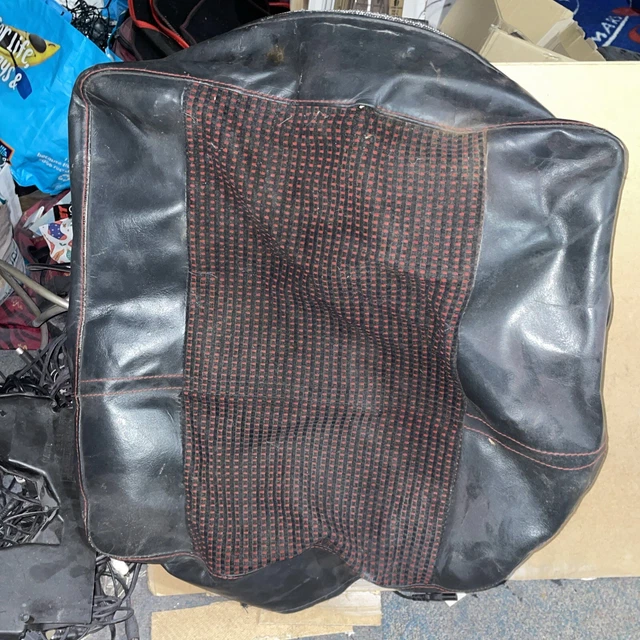 PEUGEOT 205 GTI Rear Passenger Seat Cover Half Leather 1.9 Phase 2 £39. ...