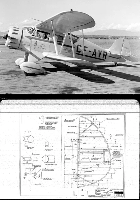 WACO AIRCRAFT BLUEPRINT Plan drawings 24000 DVD set 1920's to 1940's ...