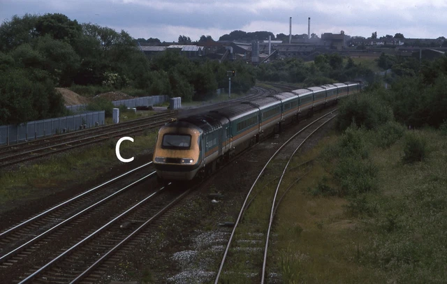 35MM SLIDE BRITISH Railway Br Diesel Class 43 Hst - Hst At Clay Cross ...