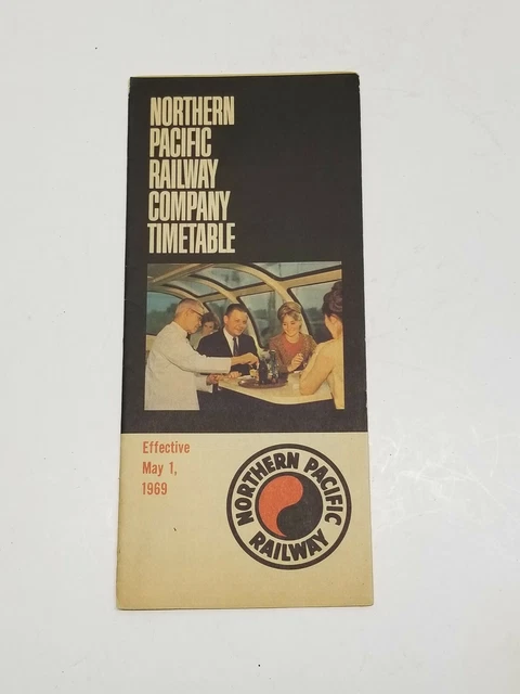 NP NORTHERN Pacific Railroad Timetable EUR 20,64 - PicClick FR