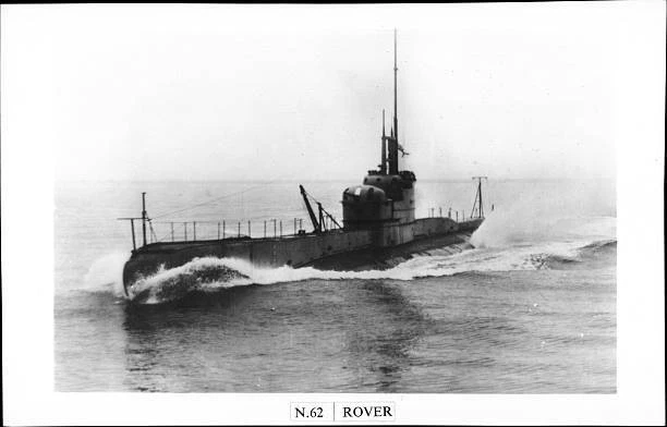 BRITISH ROYAL NAVY Submarine HMS Rover SHIPPING NAVAL OLD PHOTO £4.33 ...