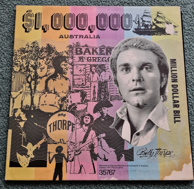 MILLION DOLLAR BILL - Billy Thorpe $150.00 - PicClick AU