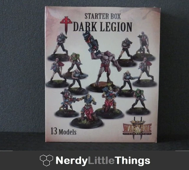 PRODOS - WARZONE Resurrection - Starter Box Dark Legion (13 Miniatures ...