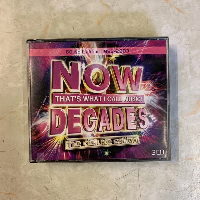 NOW THAT'S WHAT I Call Music - Decades (60 No.1s From 1983-03 (2003) 3 ...