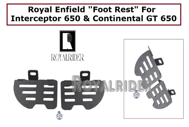 ROYAL ENFIELD &FOOT Rest" For Interceptor 650 & Continental GT 650 $64. ...