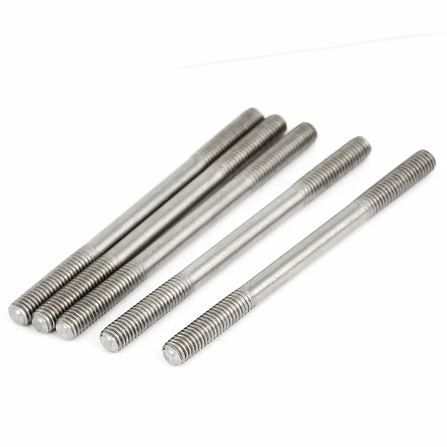 M5 X 70 mm, in acciaio INOX 304, doppio perno-Bullone filettato a vite ...