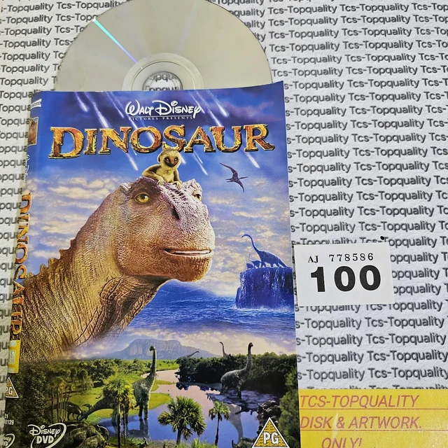 DINOSAUR DVD ANIMATION & Anime (2001) Walt Disney Disc And Artwork Only ...