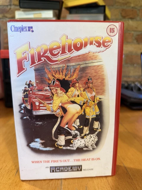 VHS FIREHOUSE (1987) | 15 Cert | Ex-Rental | Cineplex | Red Big Box ...