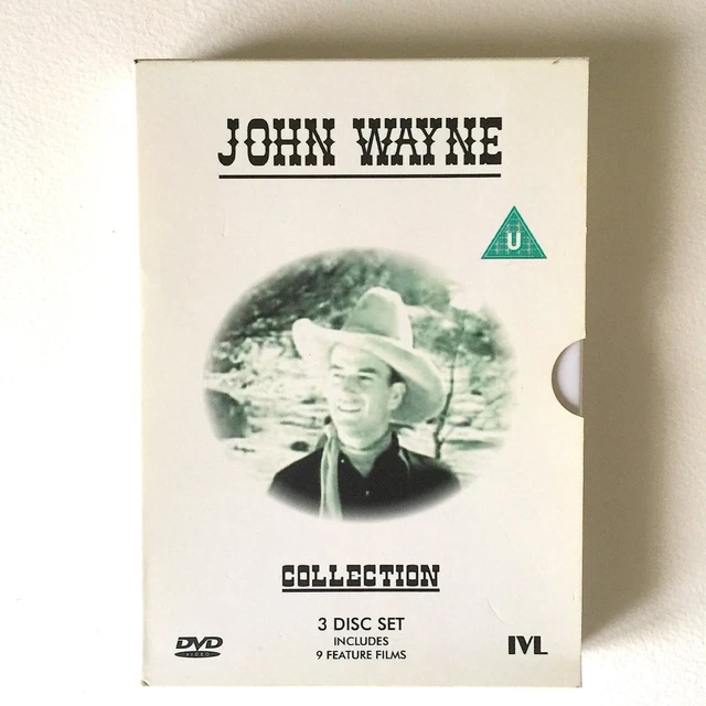 JOHN WAYNE COLLECTION 3 Disc Set DVD - Vintage Classic Westerns - FREE ...