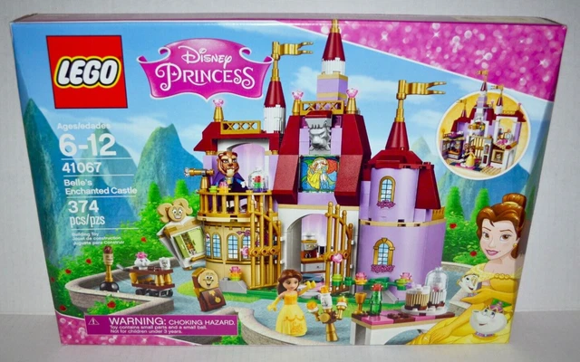 LEGO DISNEY PRINCESS Belle's Enchanted Castle 41067 Building Blocks Kit ...