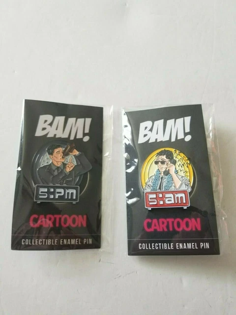 BAM BOX DESSIN Animé Archer 5 Heures Du Matin Ensemble D'épingles En ...