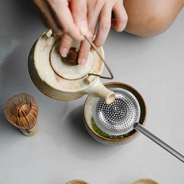 2 PCS REUSABLE Tea Steeper Steel Strainers Infuser Infusers for Loose ...