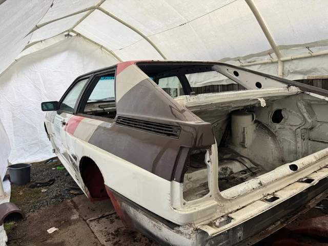 AUDI UR QUATTRO turbo 1983 shell MSA log booked rally shell £0.99 ...